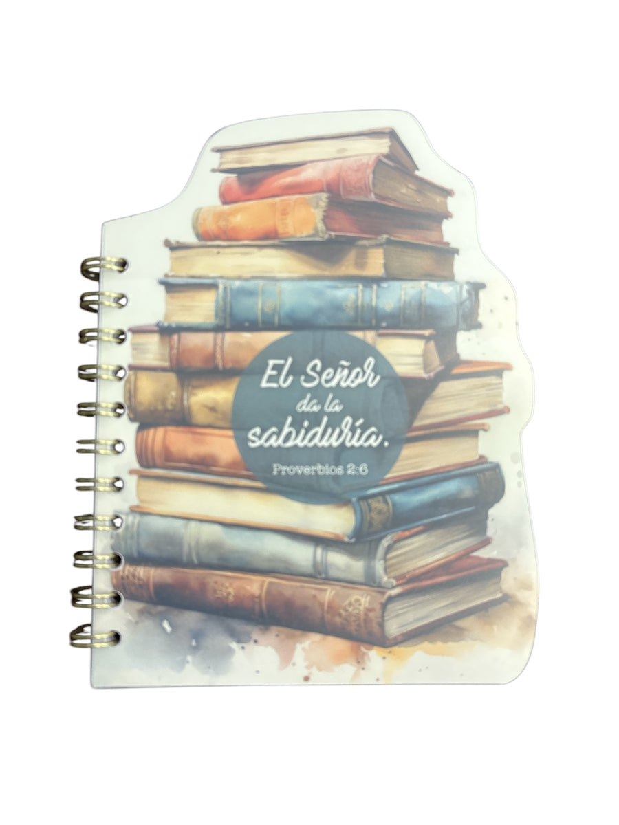 LIBRETA TROQUELADA CON PORTADA EN PLÁSTICO – Librería CDA