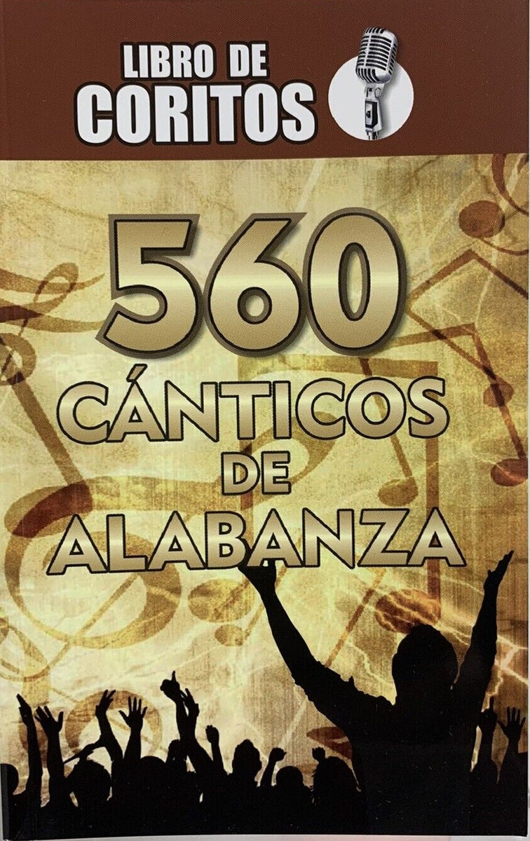 LIBRO DE CORITOS- 560 CÁNTICOS DE ALABANZA – Librería CDA